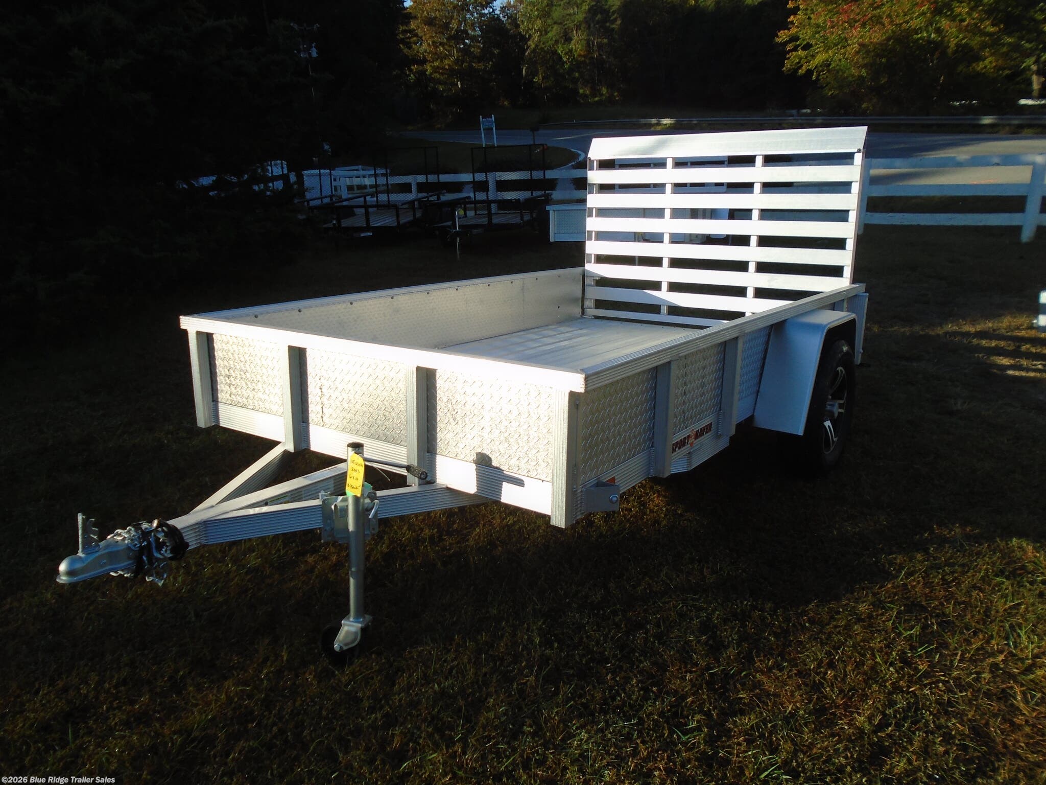 6x12 Utility Trailer for sale | New Sport Haven AUT 6x12 Deluxe w/Solid ...