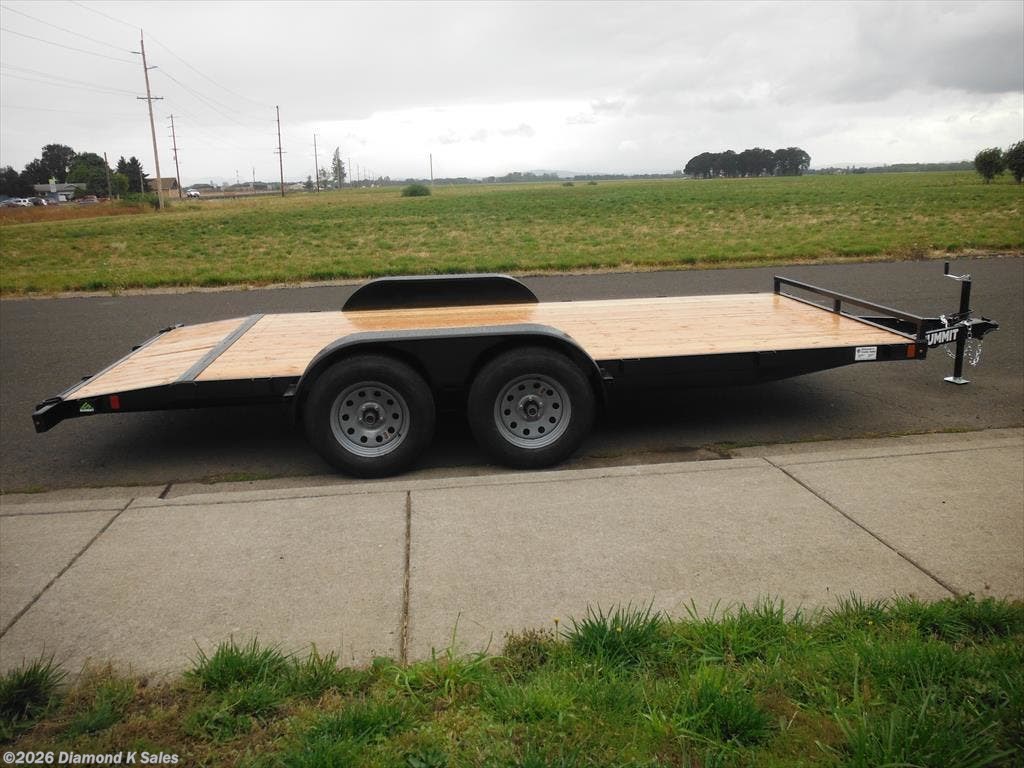 7x16 Car Hauler Trailer for sale | New Summit Trailer Alpine 7' X 16 ...