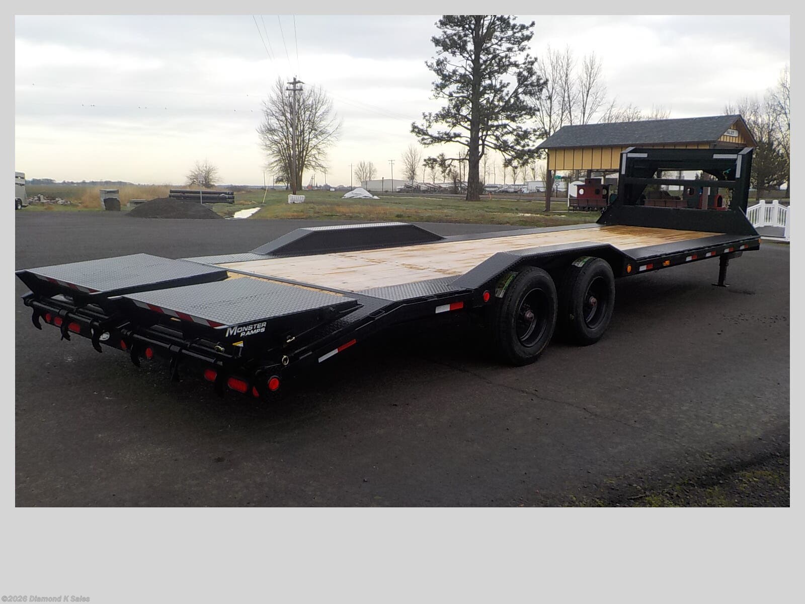 8x28 Equipment Trailer for sale | New PJ Trailers Flatdeck H7 102" X 28 ...