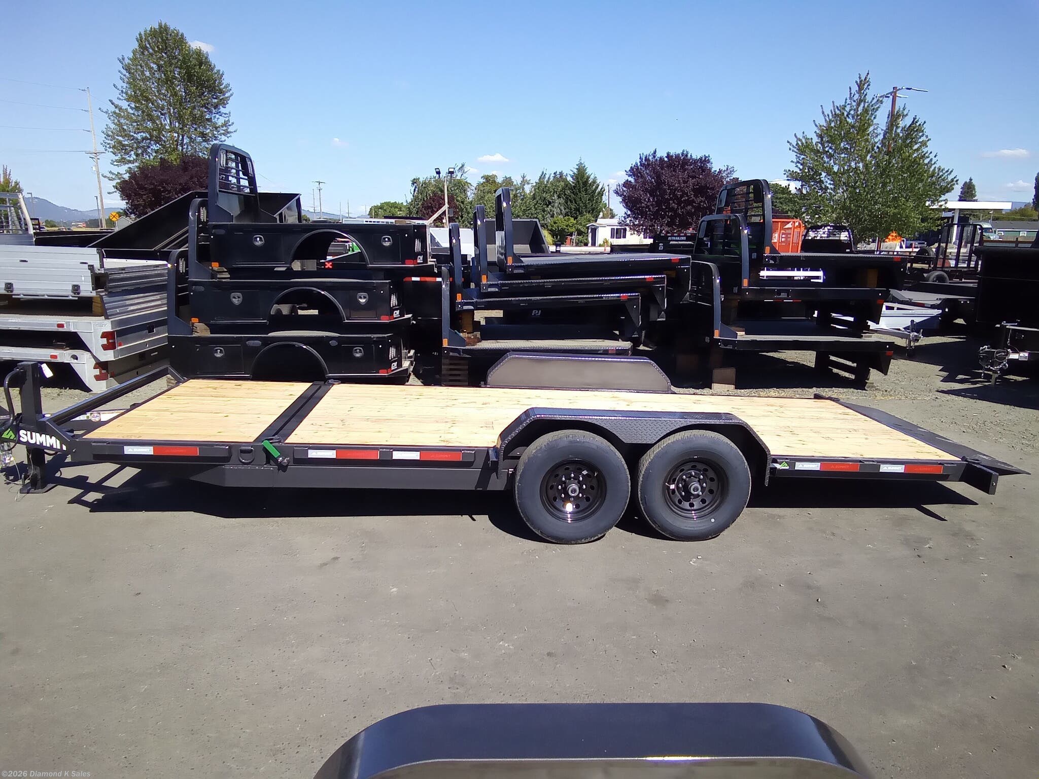 7x20 Tilt Deck Trailer for sale | New Summit Trailer Denali Pro 7 X 20 ...