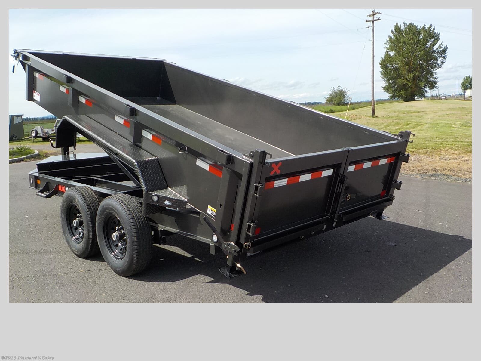 7x14 Dump (Heavy Duty) Trailer for sale | New MAXXD DJX DJX 83" X 14 ...