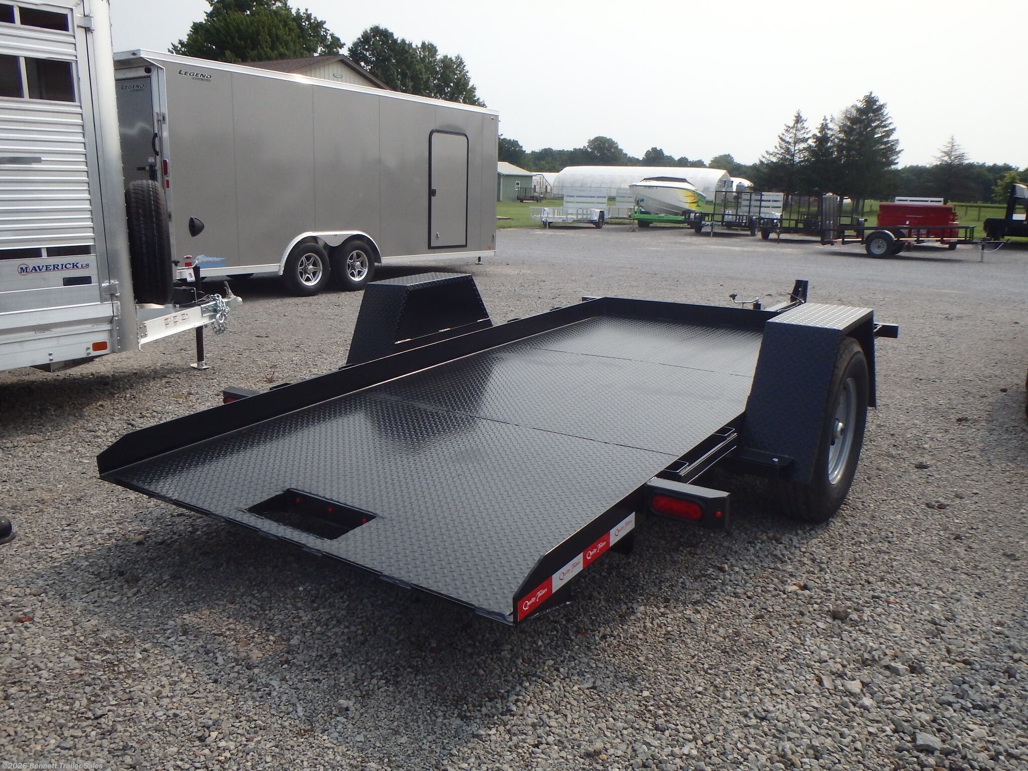 5x12 Tilt Deck Trailer for sale | New Quality Trailers DT Series 12 Pro ...