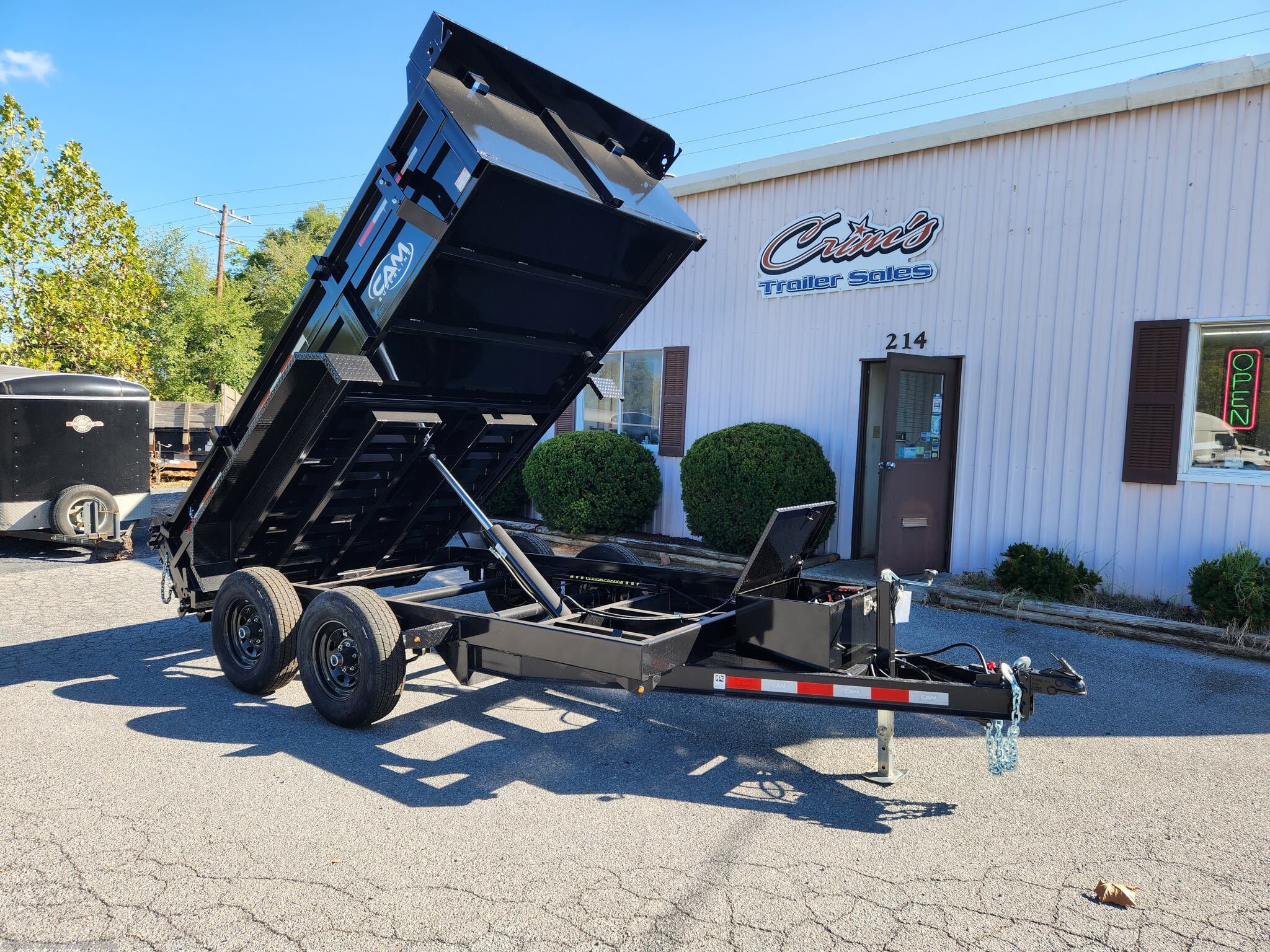 6x12 Dump Trailer for sale | New CAM Superline 6x12 | TrailersUSA