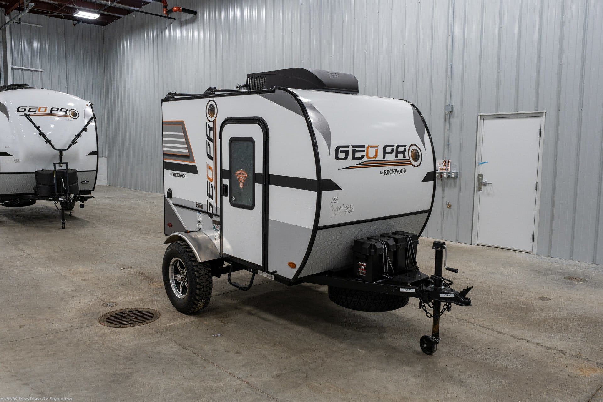 Find complete specifications for Forest River Rockwood Geo Pro RVs Here