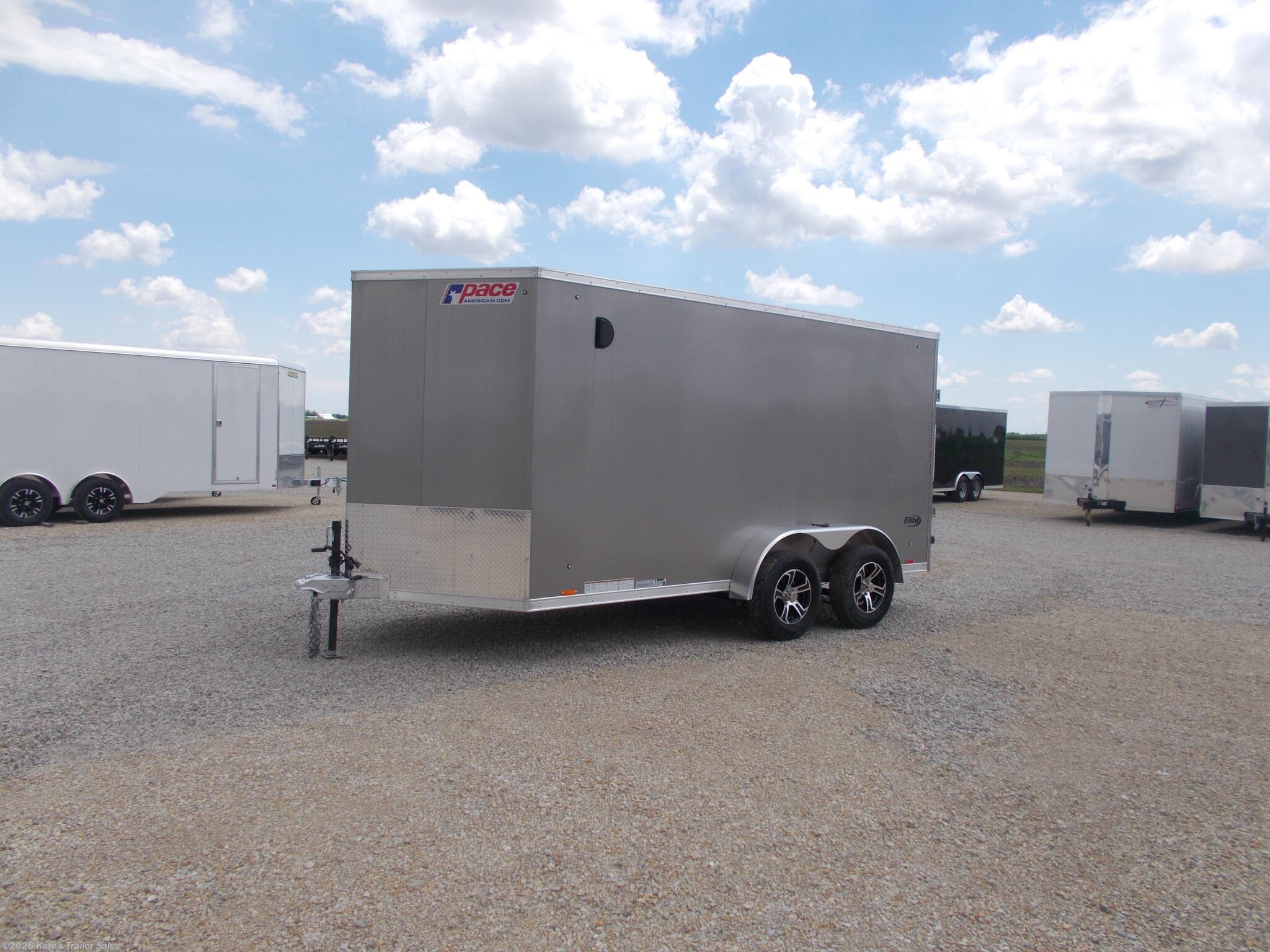 Cargo Trailer - 2020 Pace American 7X14' Aluminum Enclosed Cargo ...