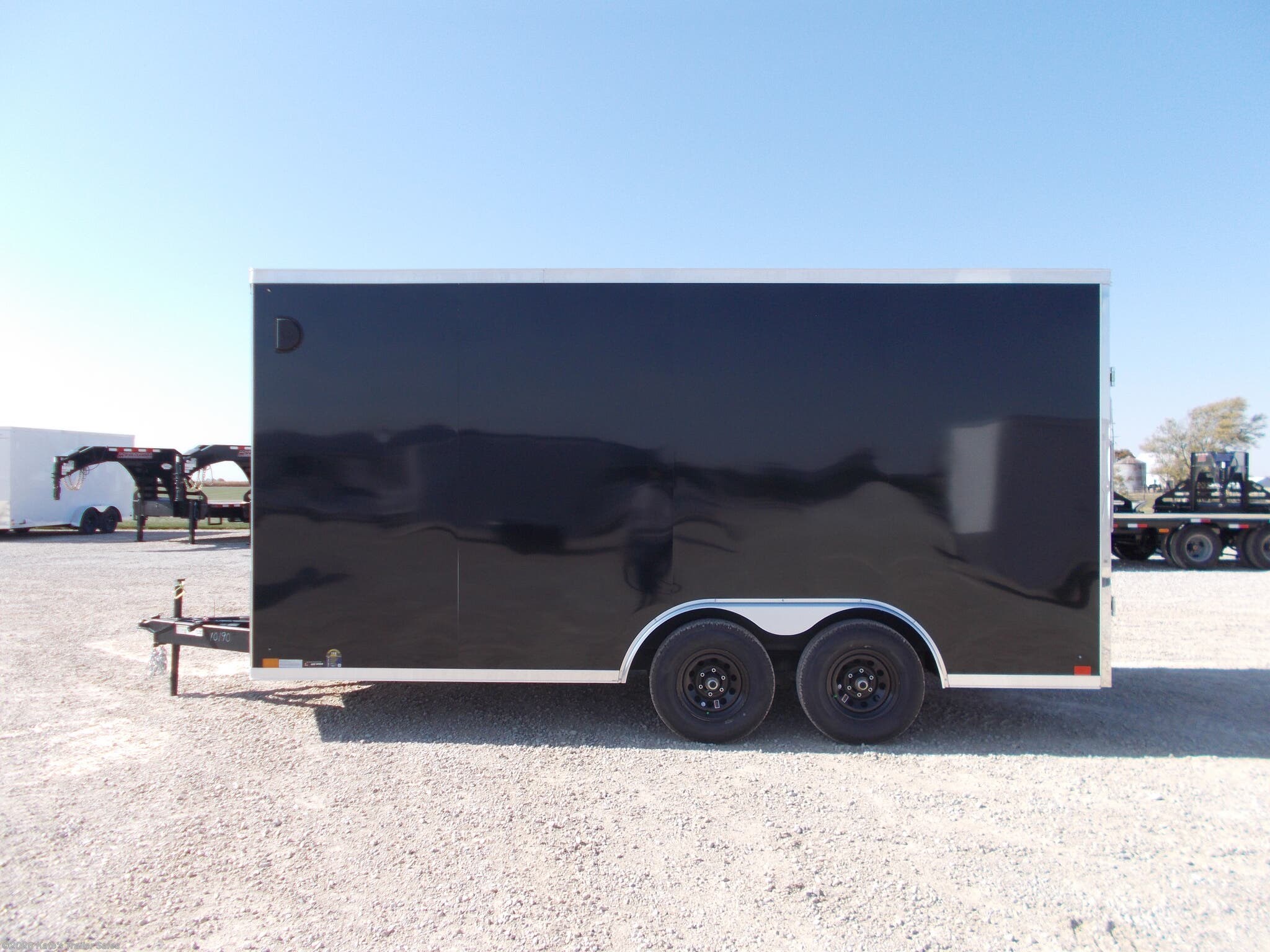 8x16 Cargo Trailer for sale | New Cross Trailers 8.5X16' Enclosed Cargo ...