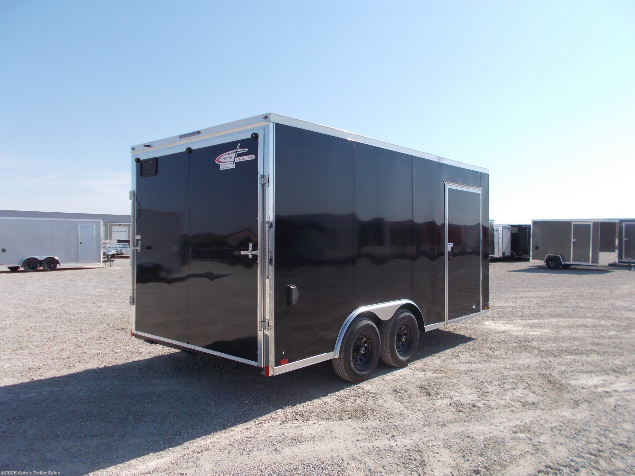 8x16 Cargo Trailer for sale | New Cross Trailers 8.5X16' Enclosed Cargo ...