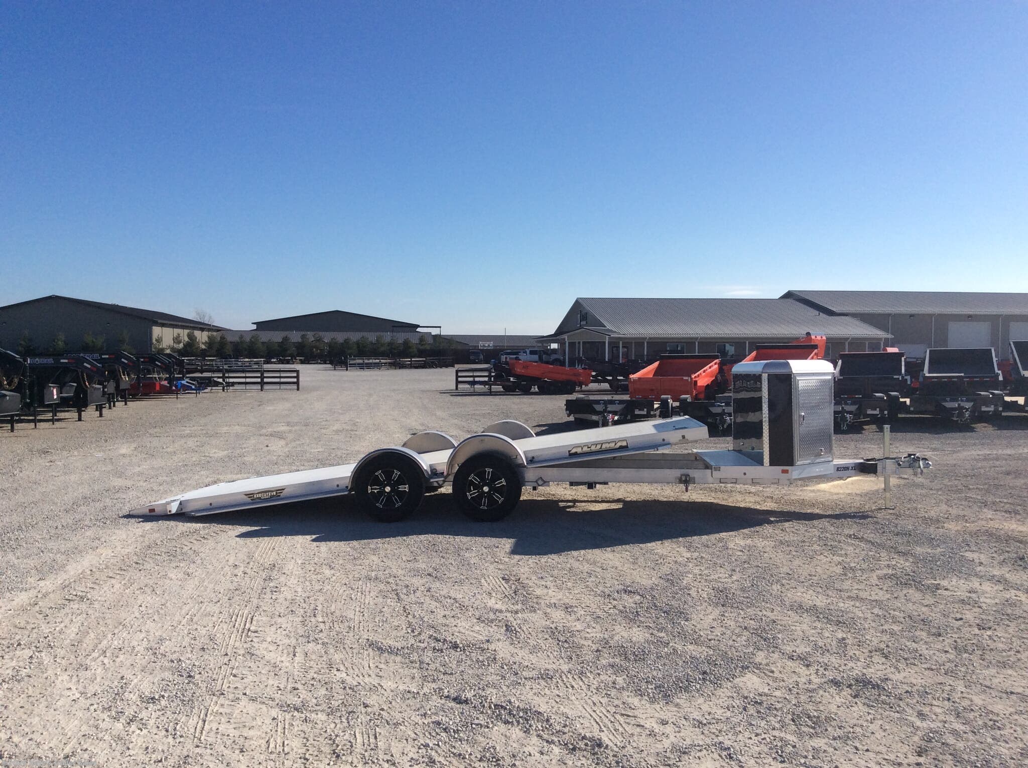 6x20 Tilt Deck Trailer for sale | New Aluma 8220H Tilt Anniversary ...