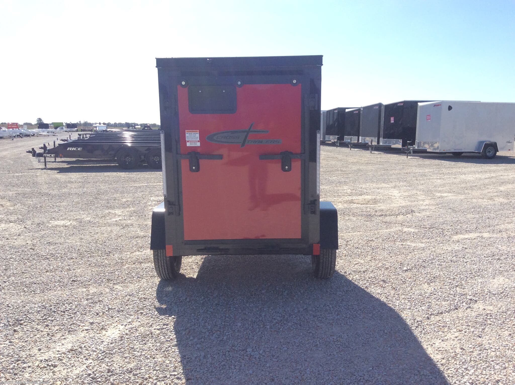 4x6 Cargo Trailer for sale | New Cross Trailers 4X6' Enclosed Cargo Box ...