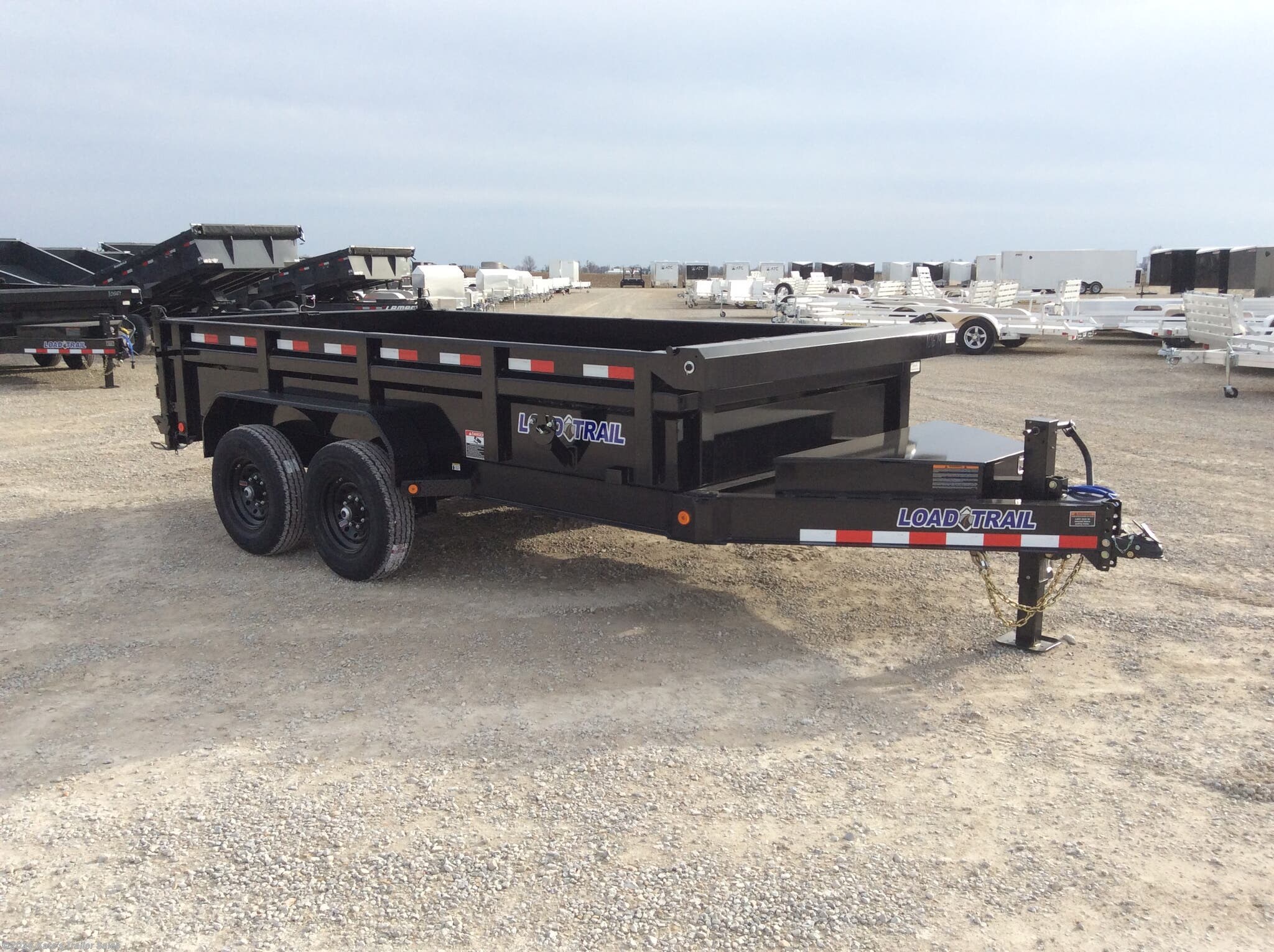 6x14 Dump Trailer for sale | New Load Trail 83X14' Dump Trailer 14K ...