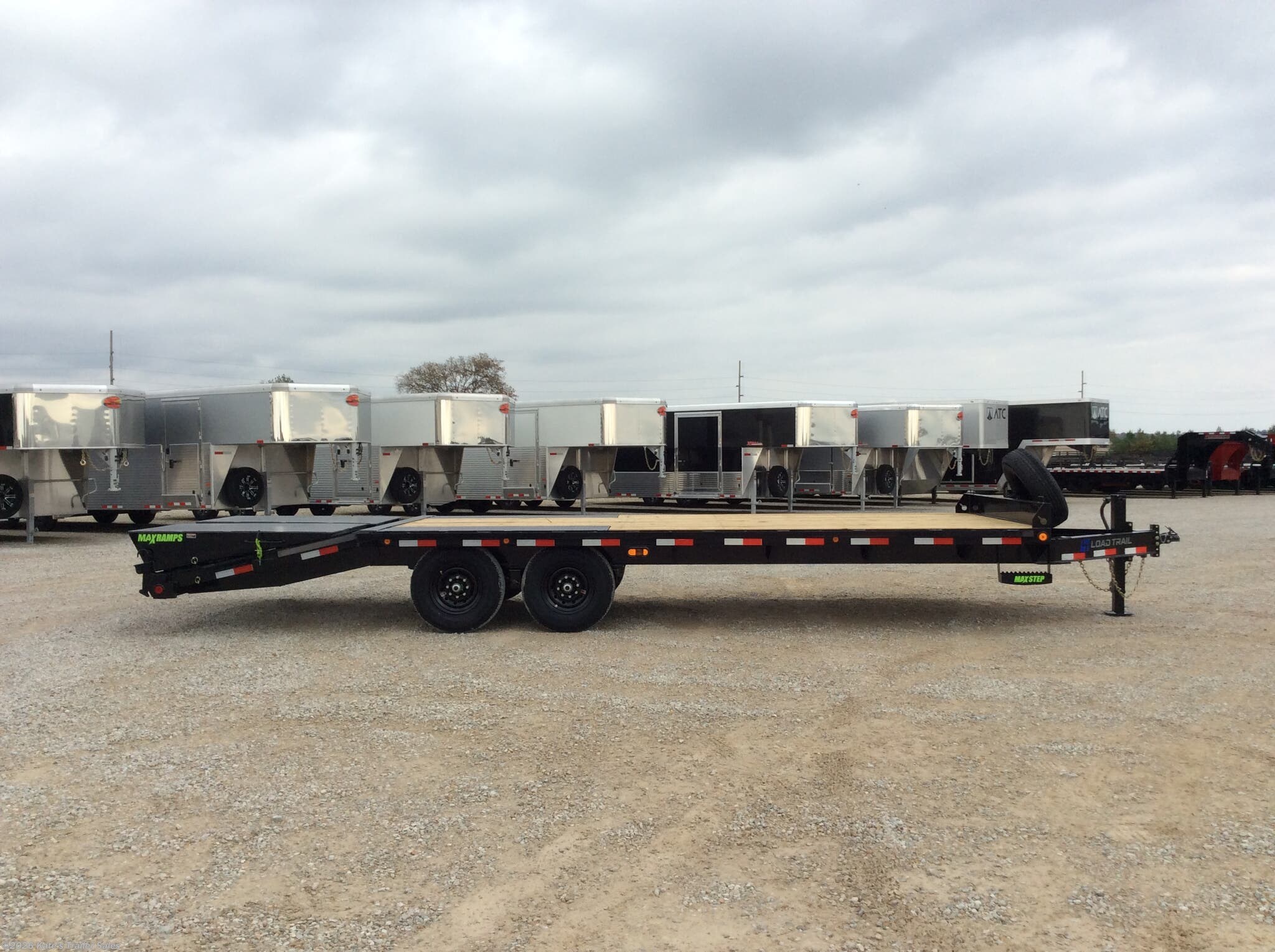 8x24 Deckover/Flat Deck Trailer for sale | New Load Trail 102X24 ...