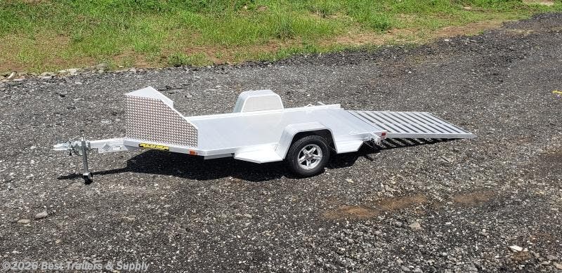 4x10 Motorcycle Trailer for sale | New Aluma MC10 single bike ...