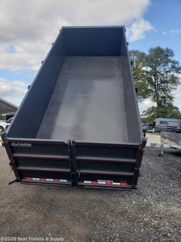 8x20 Dump Trailer for sale | New Delta 8X20 10 ton dump trailer ...