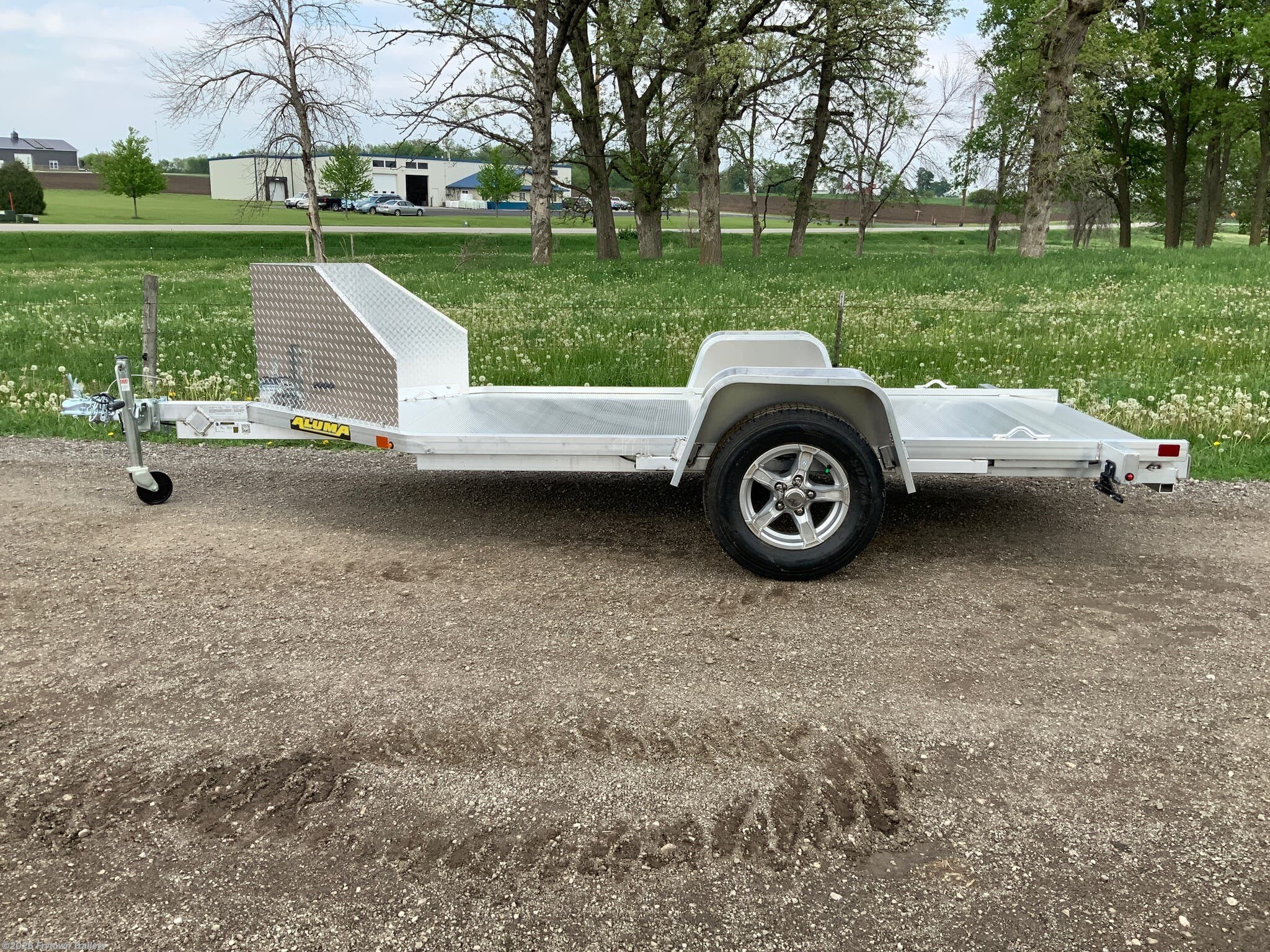 4x10 Motorcycle Trailer for sale | New Aluma MC10 | TrailersUSA