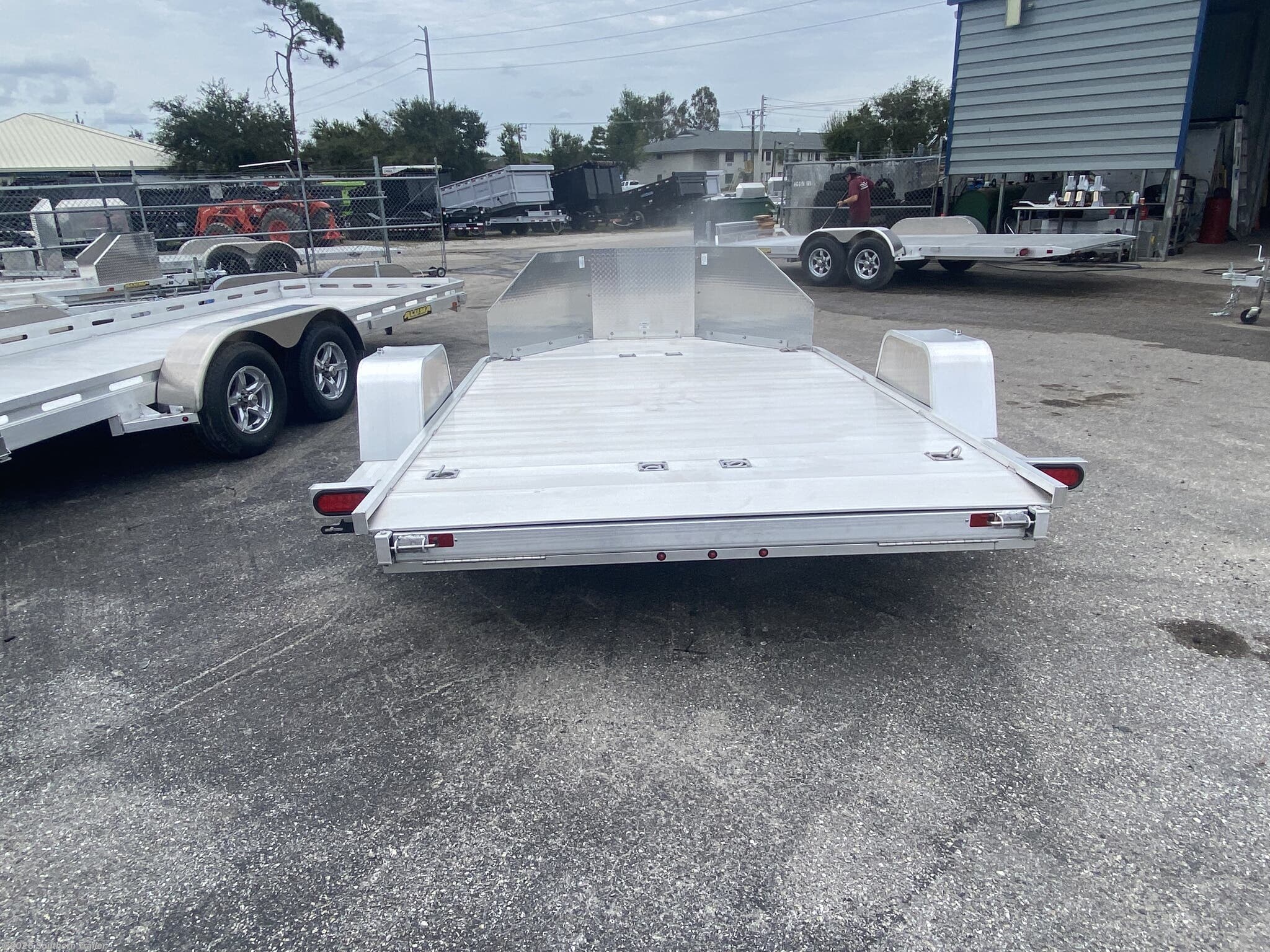 6x11 Motorcycle Trailer for sale | New Aluma MC210 Aluminum Two ...