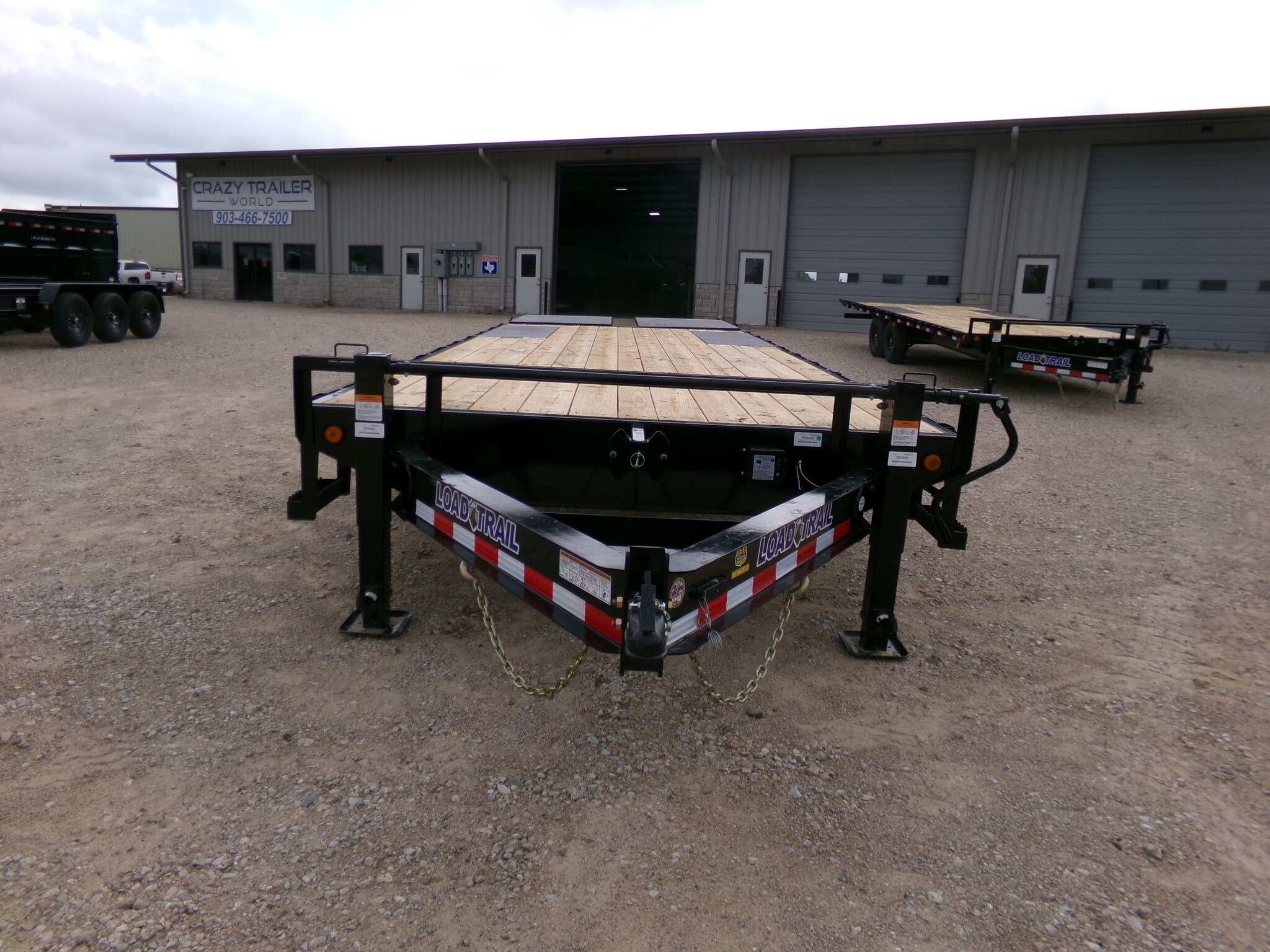 8x25 Deckover/Flat Deck Trailer for sale | New Load Trail 102X25 ...