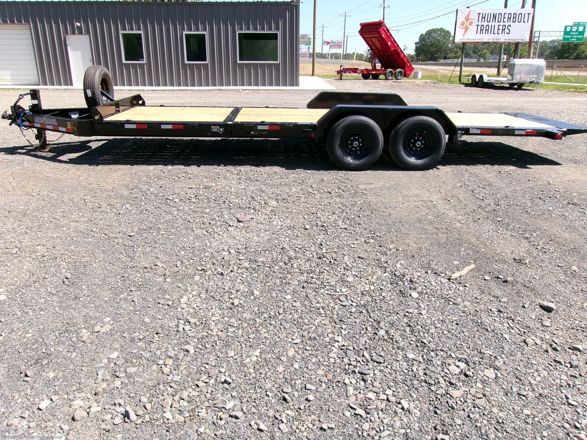 6x22 Tilt Deck Trailer for sale | New Load Trail TH 83" X 22' Tilt-N-Go ...
