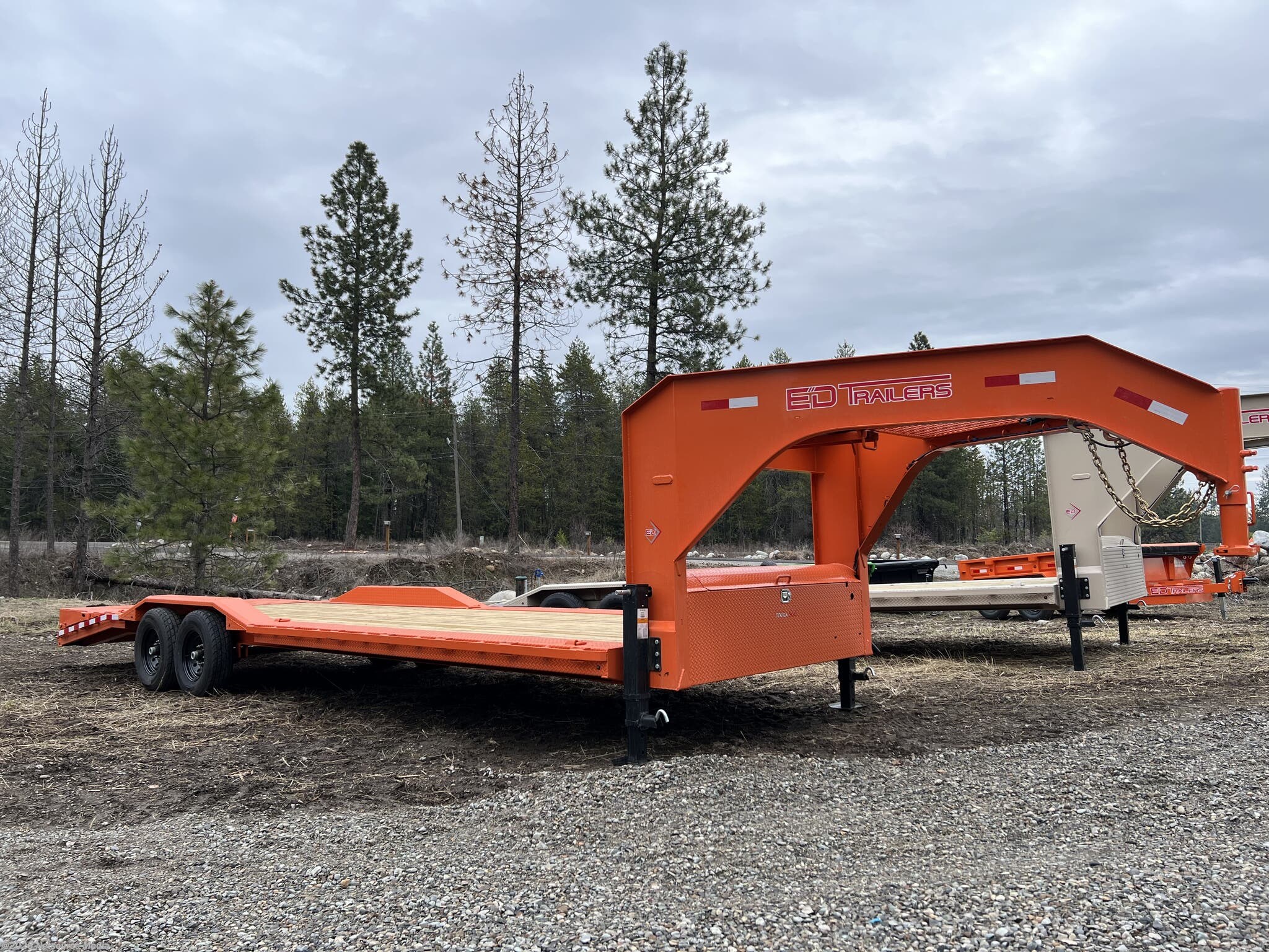 8x28 Equipment Trailer for sale | New ED Trailers 102 X 28' 14K ...